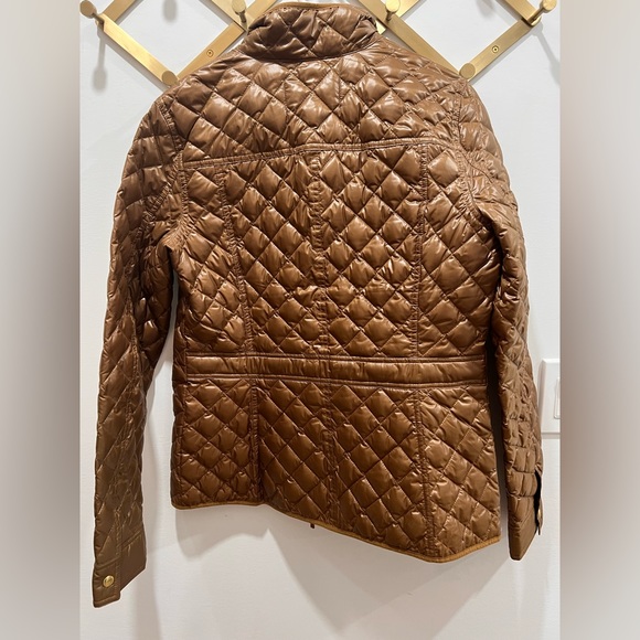 J. Crew | Jackets & Coats | Jcrew Shiny Quilted Downtown Field Jacket ...